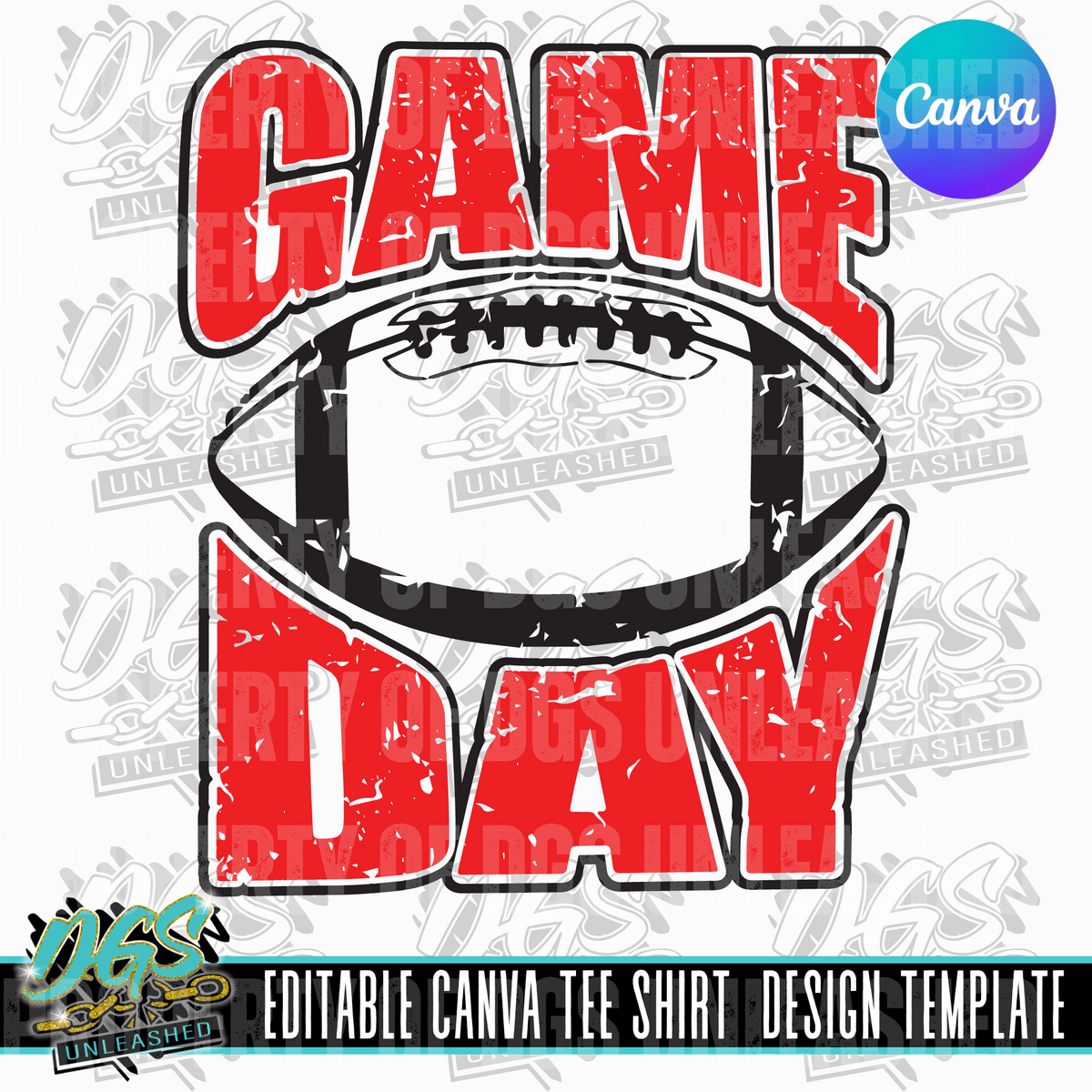 Game Day Editable Canva Template – Da Goodie Shop Unleashed