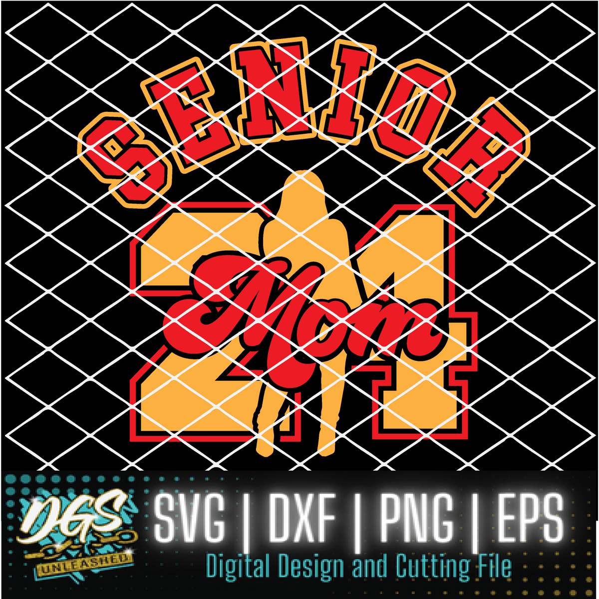 Air Senior 24 Mom SVG, DXF, PNG, and EPS Digital Files – Da Goodie Shop ...