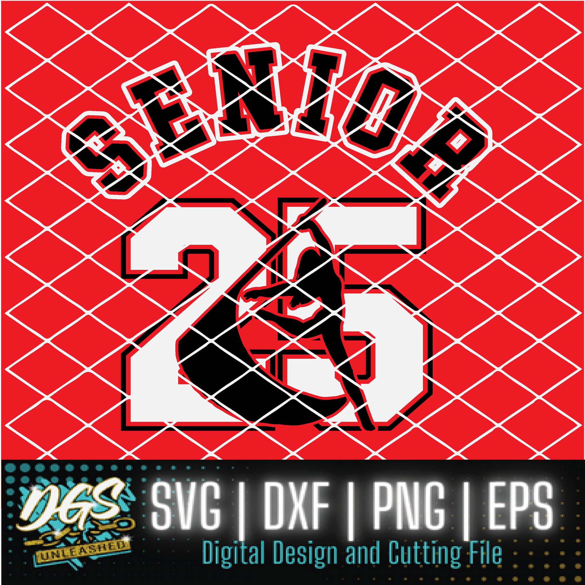 Air Senior 25 Flag SVG, DXF, PNG, and EPS Cricut-Silhouette Instant Di ...