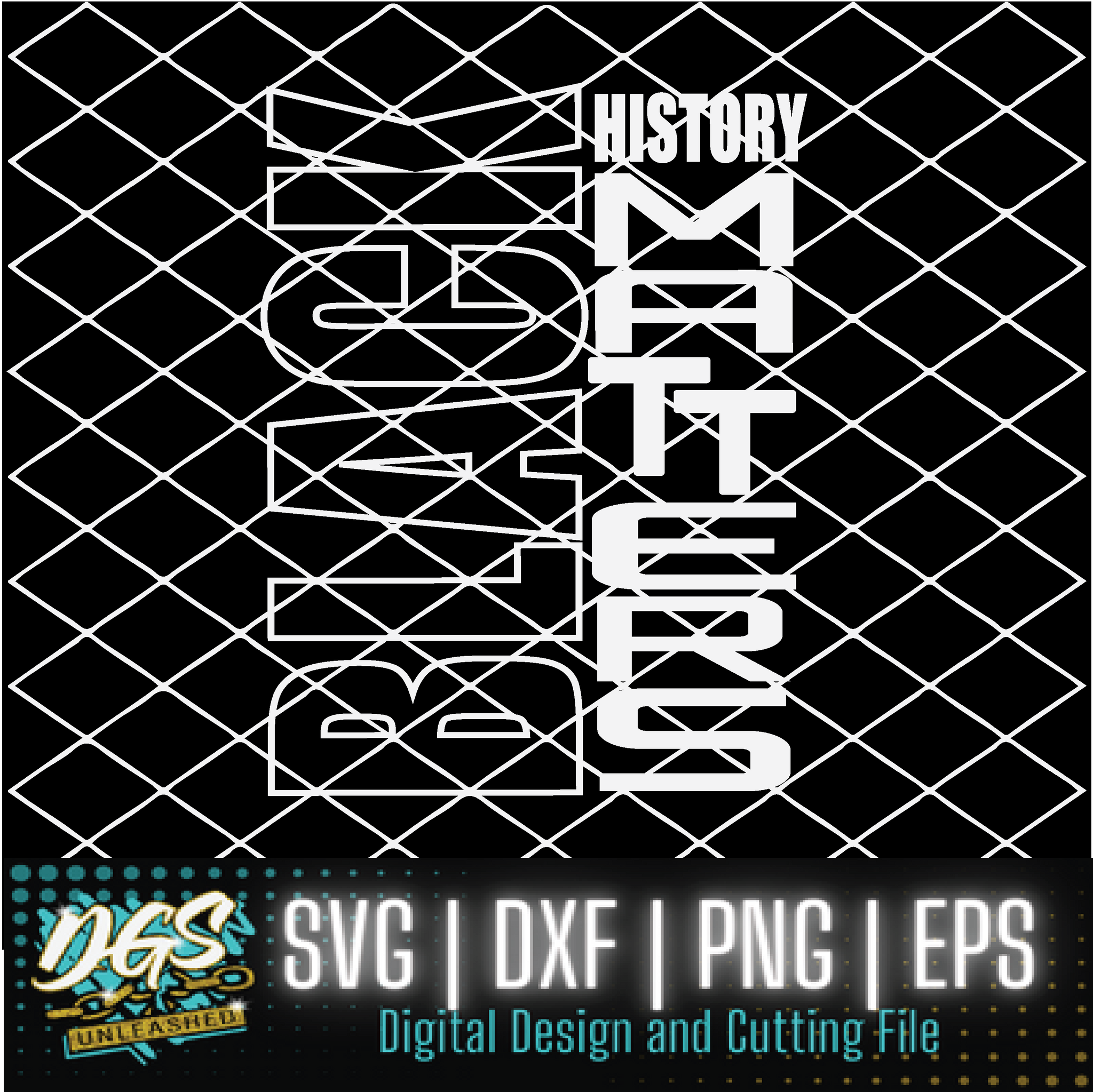 Black History Matters SVG, DXF, PNG, and EPS Cricut-Silhouette Instant ...