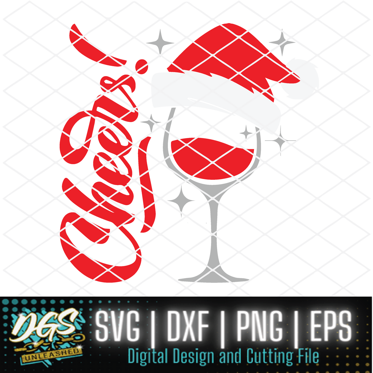 Cheers II SVG, DXF, PNG, and EPS Cricut-Silhouette Instant Digital Dow ...