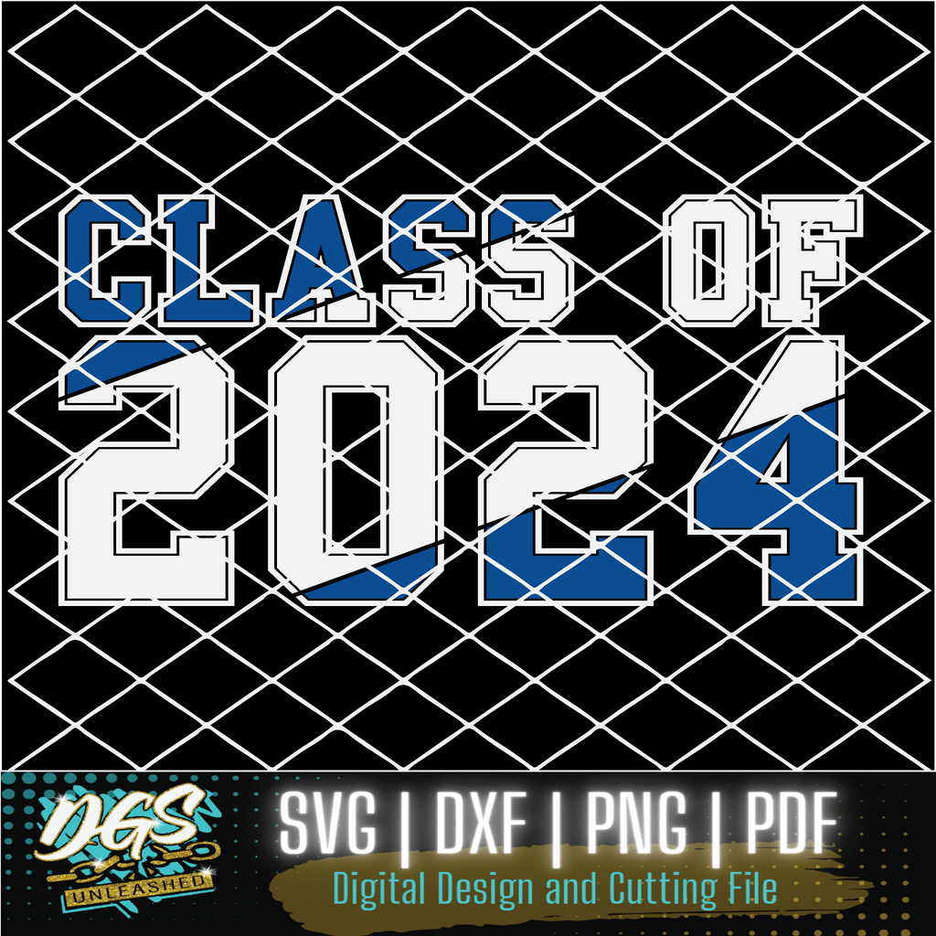 Class of 2024 Duo SVG, DXF, PNG, and EPS Digital Files – Da Goodie Shop ...
