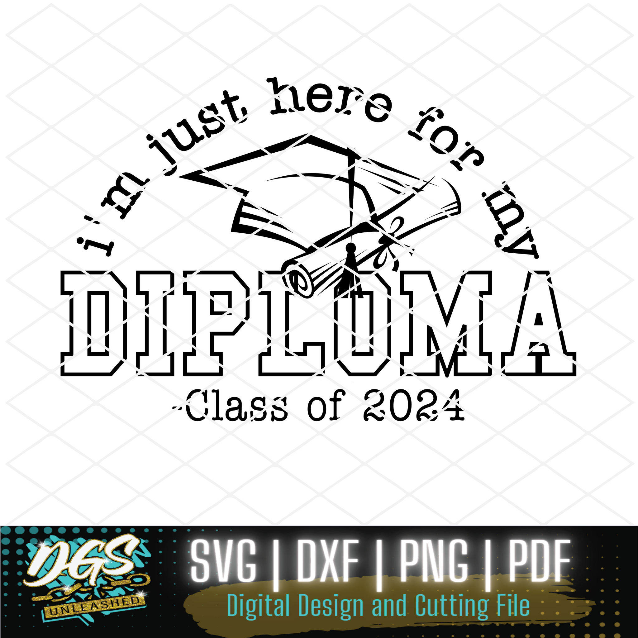 Here for the Diploma SVG, DXF, PNG, and EPS Digital Files – Da Goodie ...