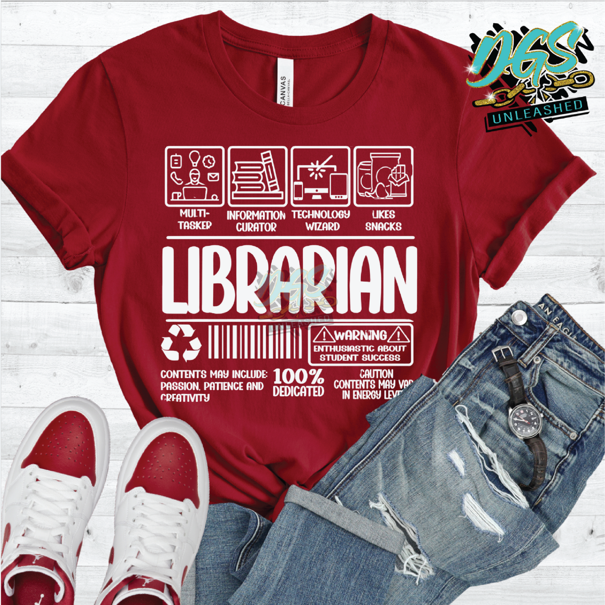 Librarian Label SVG, DXF, PNG, and EPS Cricut-Silhouette Instant Digit ...