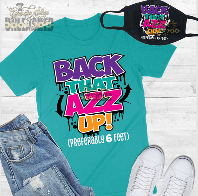 Back That Azz Up SVG, DXF, PNG, and EPS Digital Files – Da Goodie Shop ...