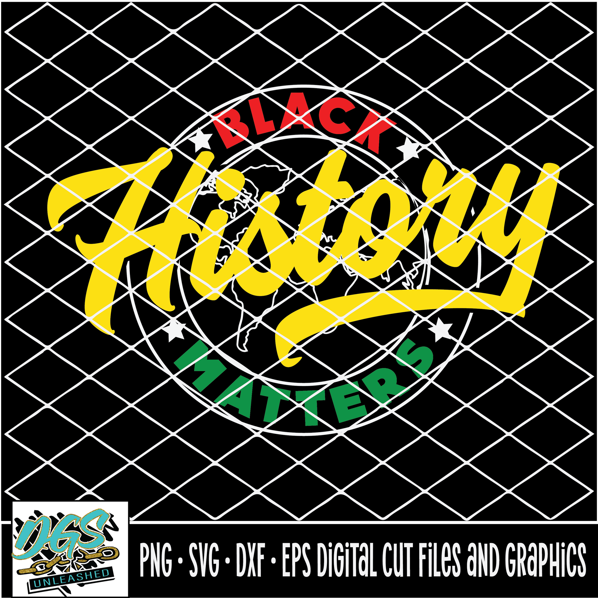 Black History matters SVG, DXF, PNG, and EPS Digital Files – Da Goodie ...