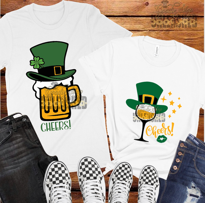 His and Hers Cheers Digital Cut File – Da Goodie Shop Unleashed