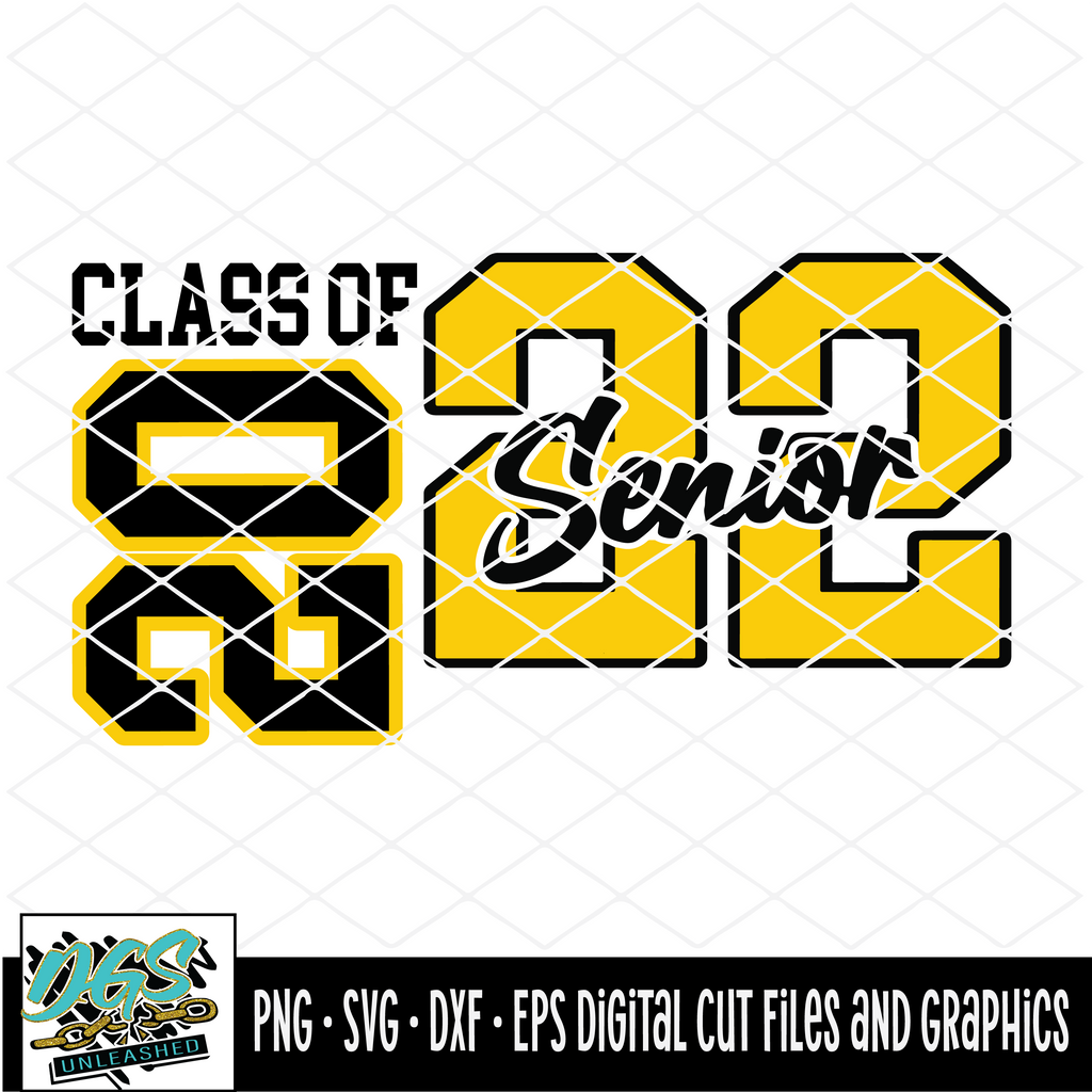 Class of 2022 Senior SVG, PNG, DXF, EPS-Instant Digital Download – Da ...