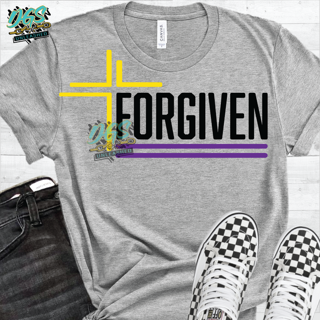 Forgiven SVG, DXF, PNG, and EPS Cricut-Silhouette Instant Digital Down ...