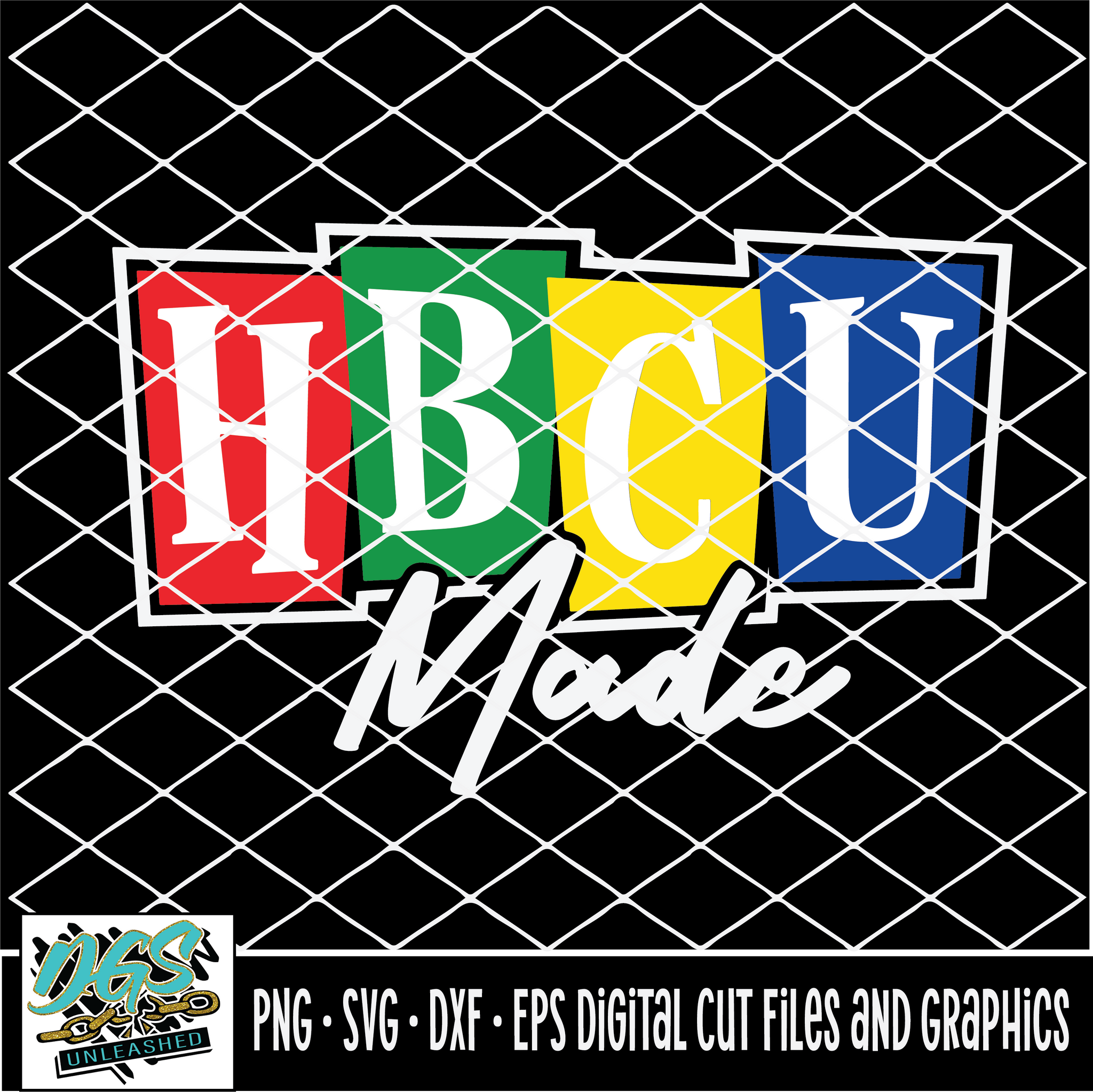 HBCU Made SVG, DXF, PNG, and EPS Cricut-Silhouette Instant Digital Dow ...