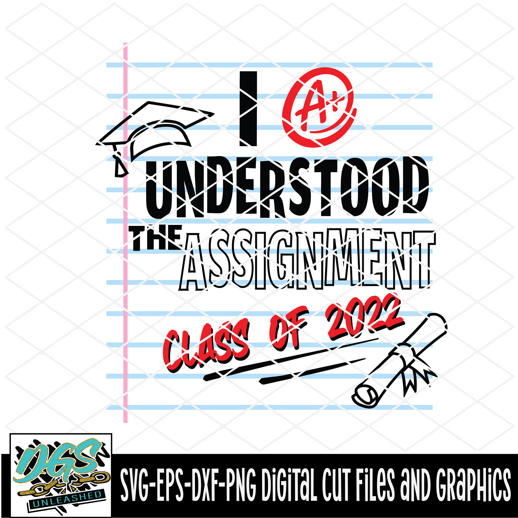 I Understood the Assignment 2022 SVG, DXF, PNG, and EPS Cricut-Silhoue ...