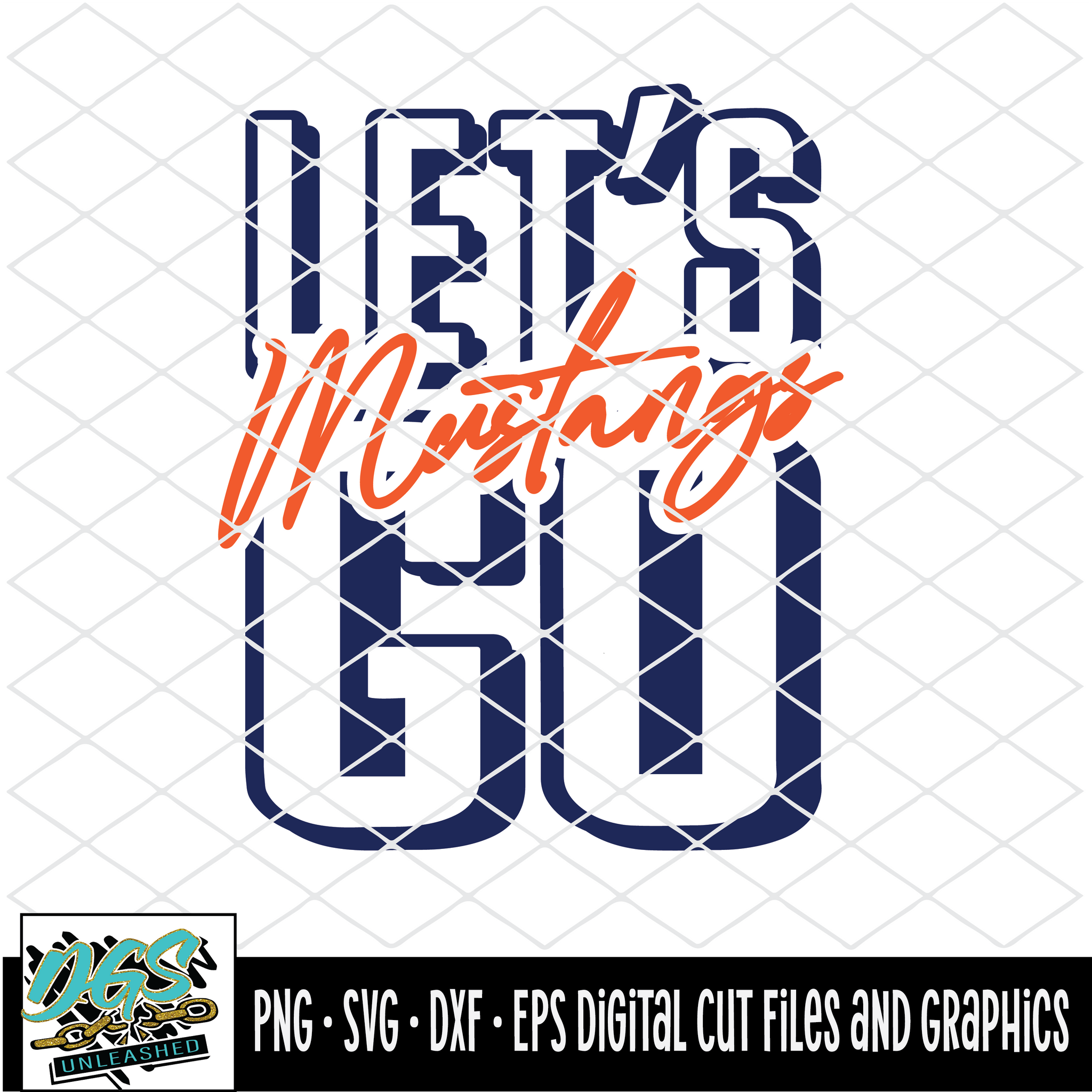 Mustangs SVG, DXF, PNG, and EPS Cricut-Silhouette Instant Digital Down ...