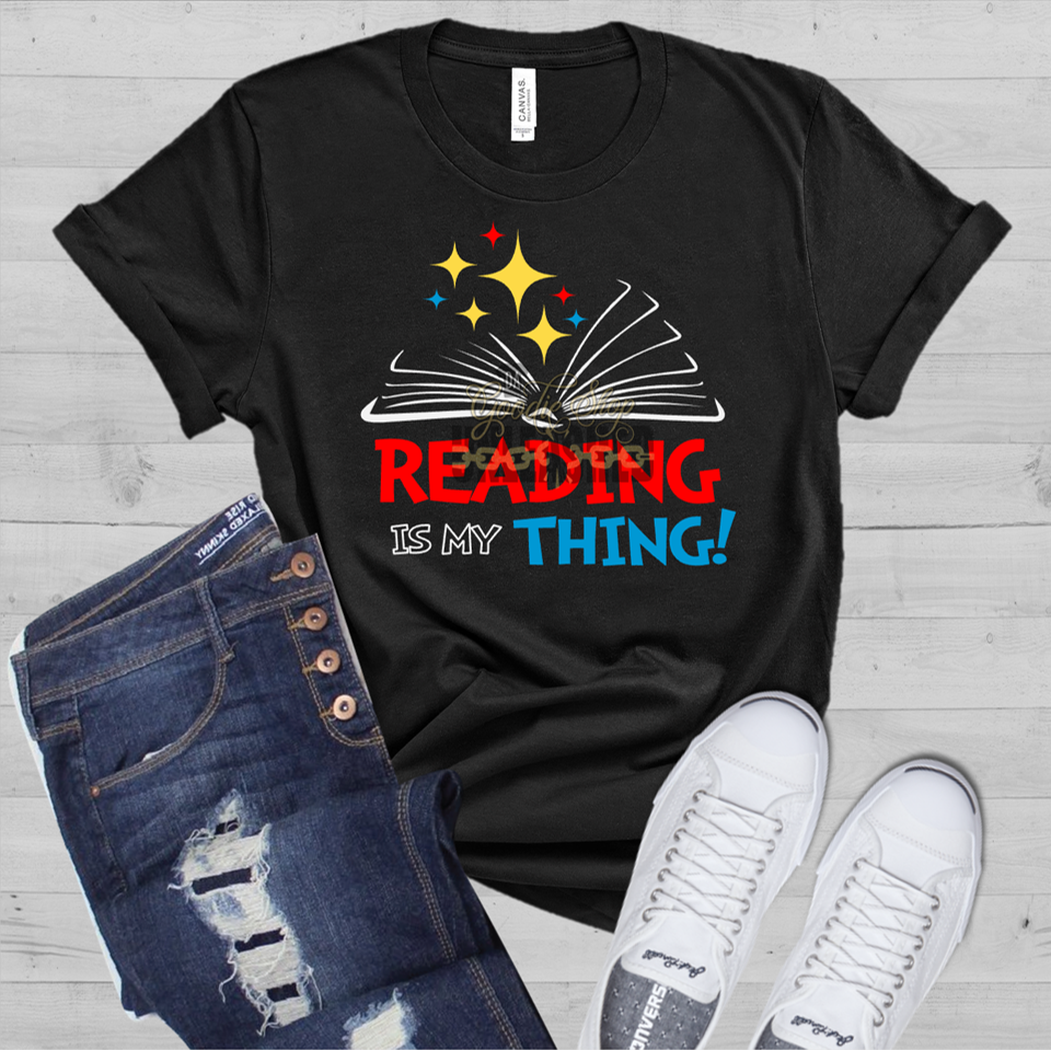 Reading is my Thing Digital Design File – Da Goodie Shop Unleashed